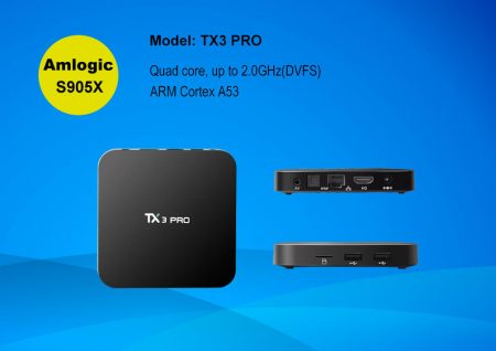 TX3 Pro Andriod Box Amlogic S905X 4K Media Player - China Factory