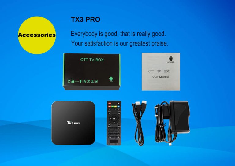 TX3 Pro Andriod Box Amlogic S905X 4K Media Player - China Factory