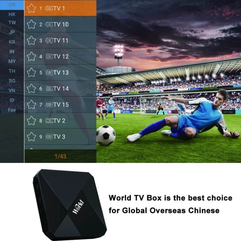 World TV Android 7.1 World TV box S905W 2GB 16GB