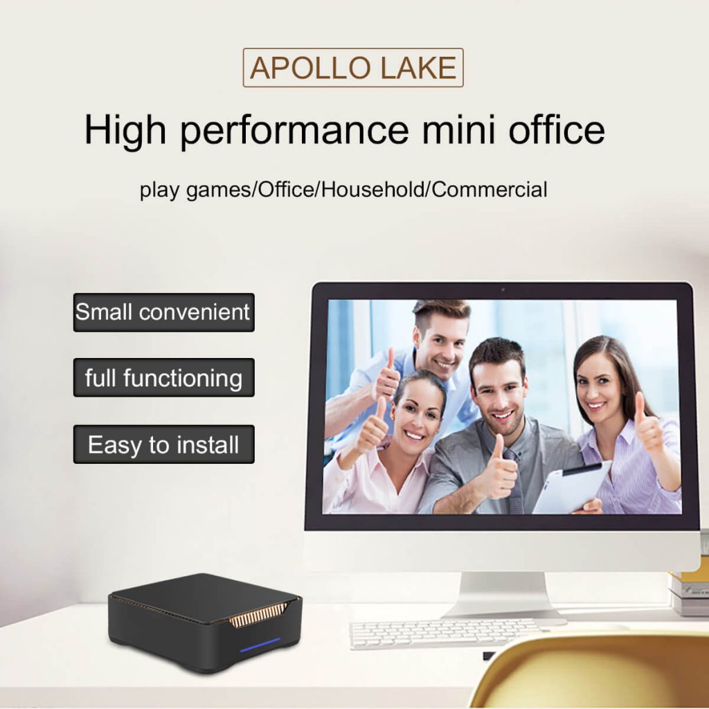 AK3V Mini PC Windows10 Apollo lake -China Factory