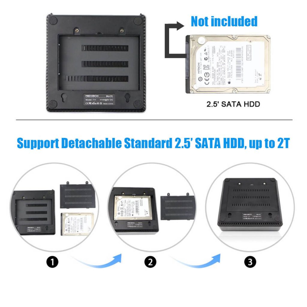 T11 MINI PC Intel Atom Z8350 - Vissontech China Factory